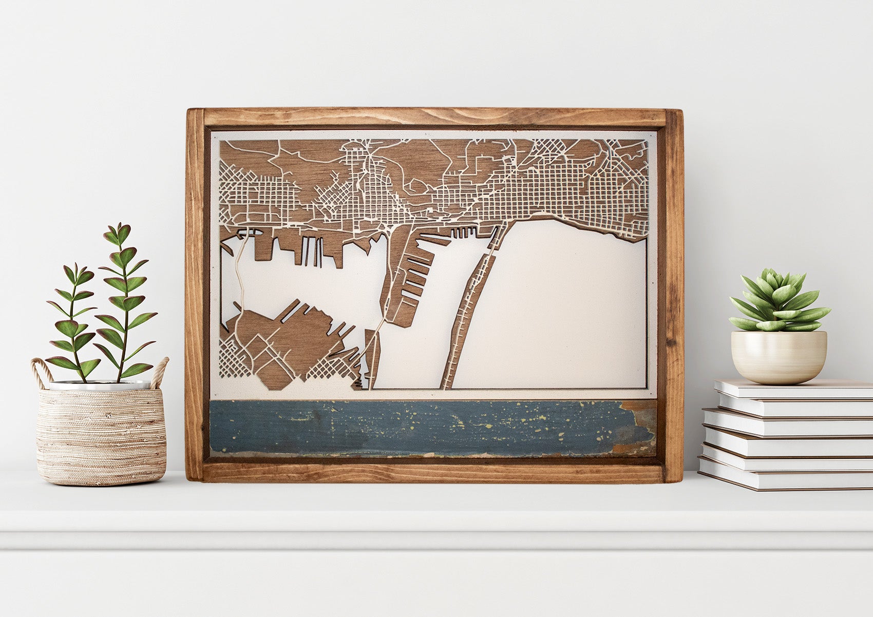 The Zenith City Collection: 9x12 Duluth City Map – Bailey Builds