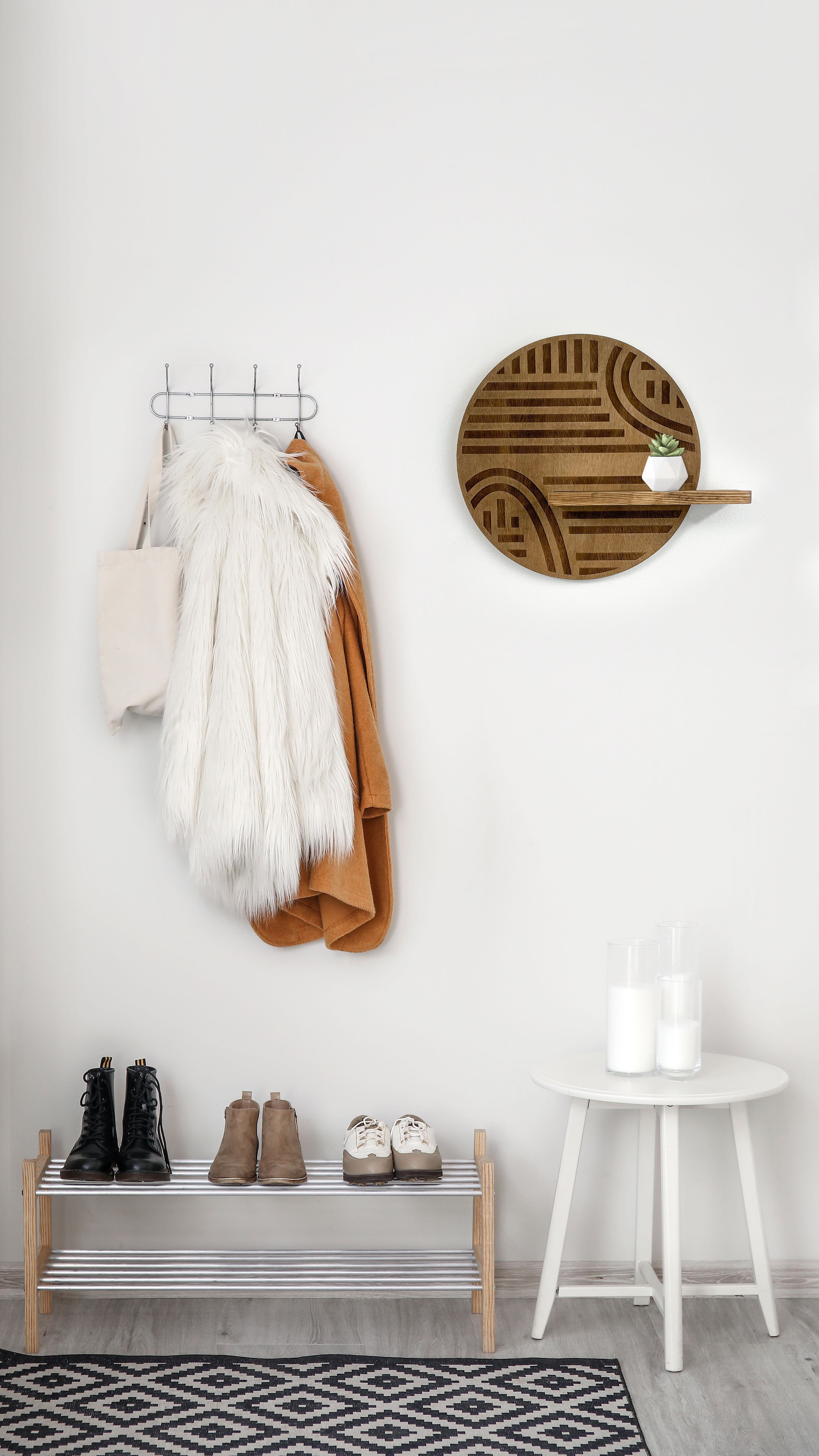 Bend: Brooks Circle Wall Shelf – Bailey Builds